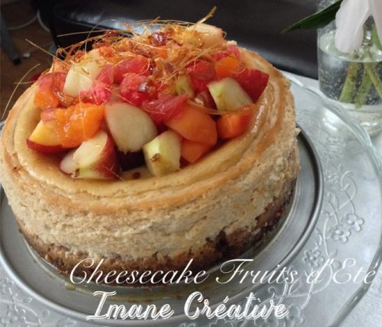 Cheesecake aux fruits d'été - Imane Magazine